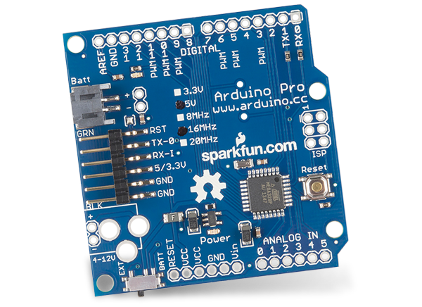 Arduino Pro Mini 328 & Pro 328 Boards - SparkFun | Mouser