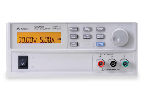 U8000 Single-Output DC Power Supplies - Keysight Technologies | Mouser