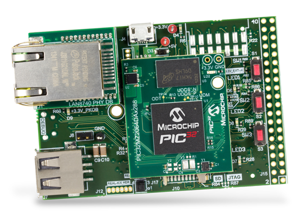 DM320008 & DM320008-C PIC32MZ Starter Kits - Microchip Technology | Mouser