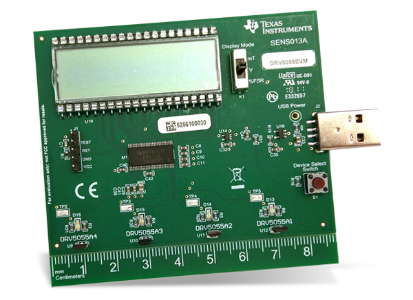 DRV5055EVM Evaluation Module - TI | Mouser