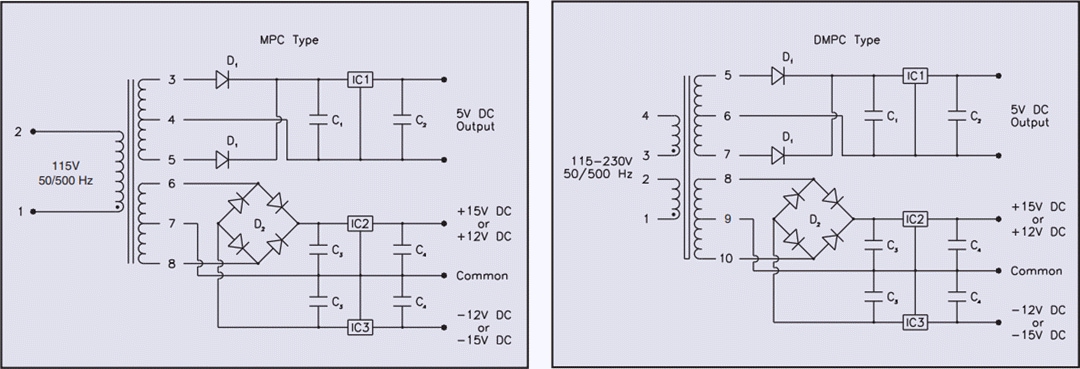 Printed Circuit Mount Power Transformers - Signal Transformer / Bel ...