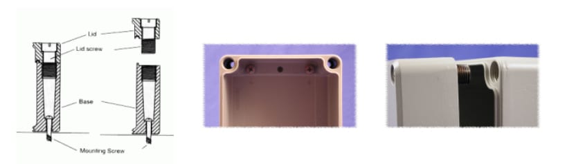R100 Type4X Diecast Aluminum Enclosures - Hammond Manufacturing | Mouser