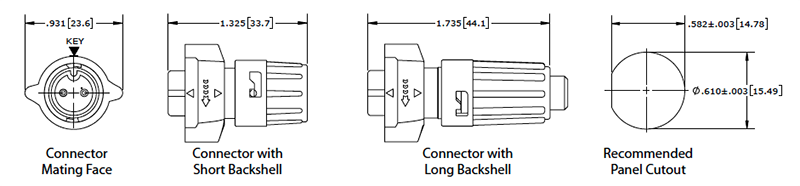 Mini-Con-X® Insta-Click™ Sealed Connectors - CONXALL | Mouser