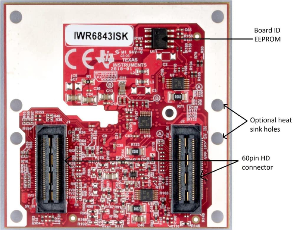 IWR6843ISK mmWave Sensor Evaluation Kit - TI | Mouser