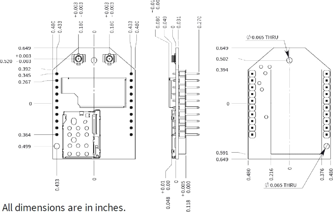 XBee® 3 Smart Modem LTE Cat 1 Dev Kits (AT&T) - DIGI | Mouser