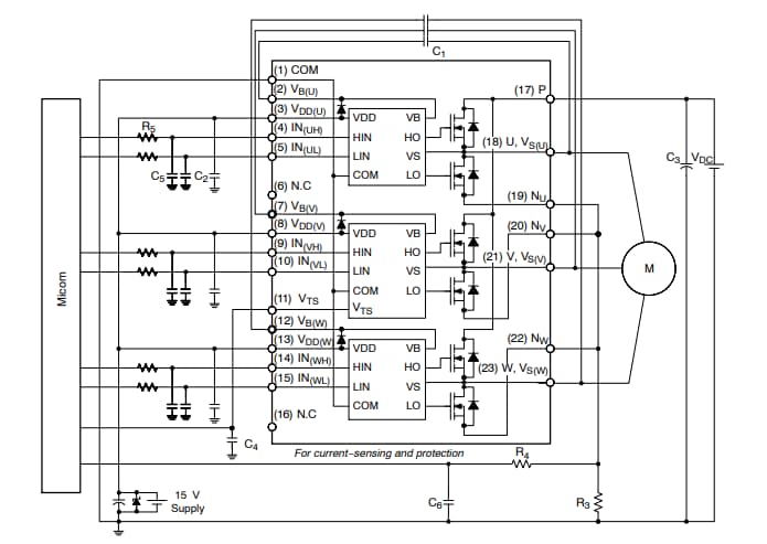 FSB50550BL/BSL Motion SPM® 5 Modules - onsemi | Mouser