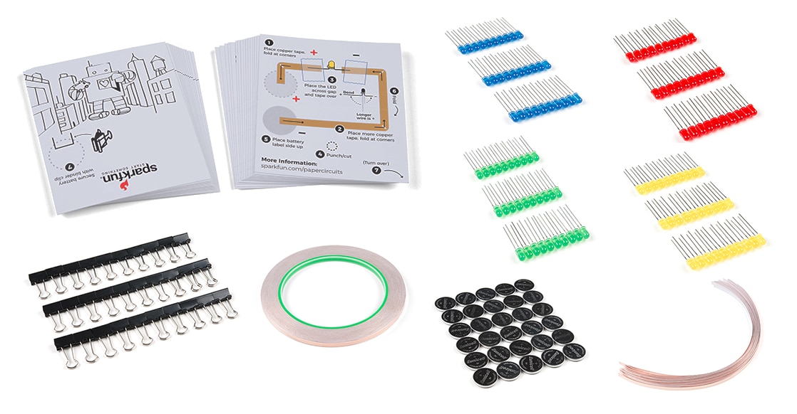 Paper Circuits Classroom Pack - SparkFun | Mouser