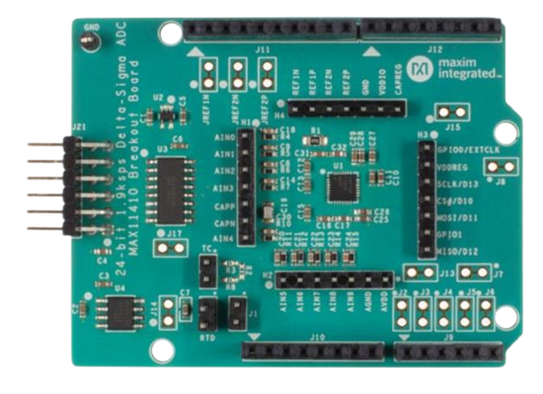 MAX11410BOB Breakout Board - Analog Devices / Maxim Integrated | Mouser