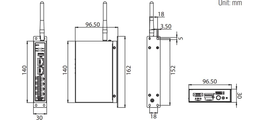 ECU-1251 IIOT Gateways - Advantech | Mouser
