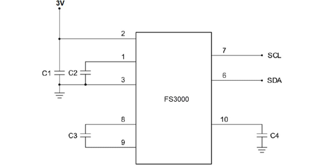 FS3000 Air Velocity Sensor Module - Renesas | Mouser