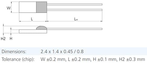 PW Series Platinum RTD Temperature - Innovative Sensor Technology | Mouser