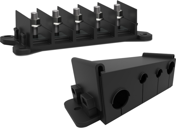 ZCASE 4P-5P Bolt-Down Fuse Holders - Littelfuse | Mouser