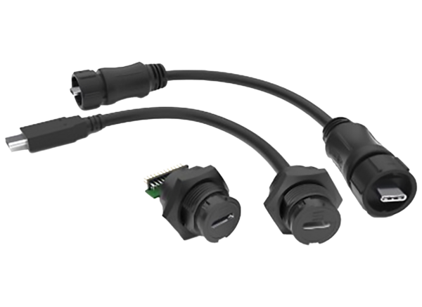 AccliMate™ USB Type-C® Threaded Circular Cables - Samtec | Mouser