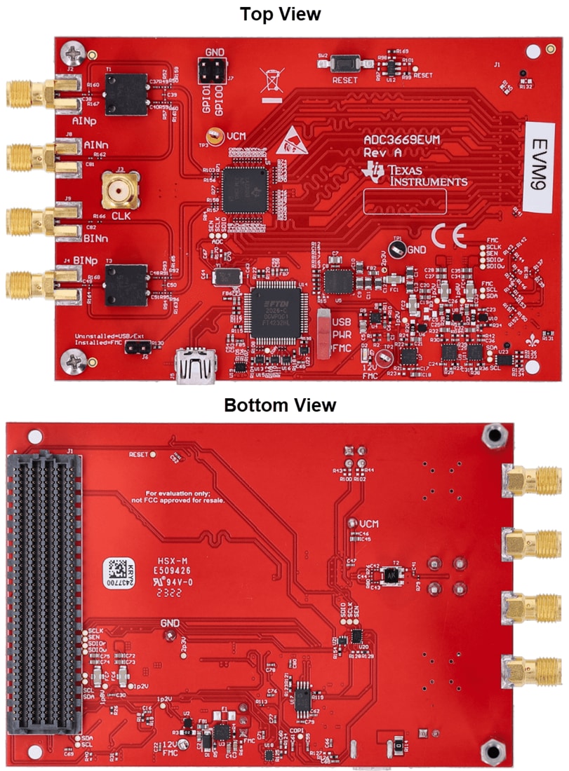 ADC3669EVM ADC Evaluation Module (EVM) - TI | Mouser
