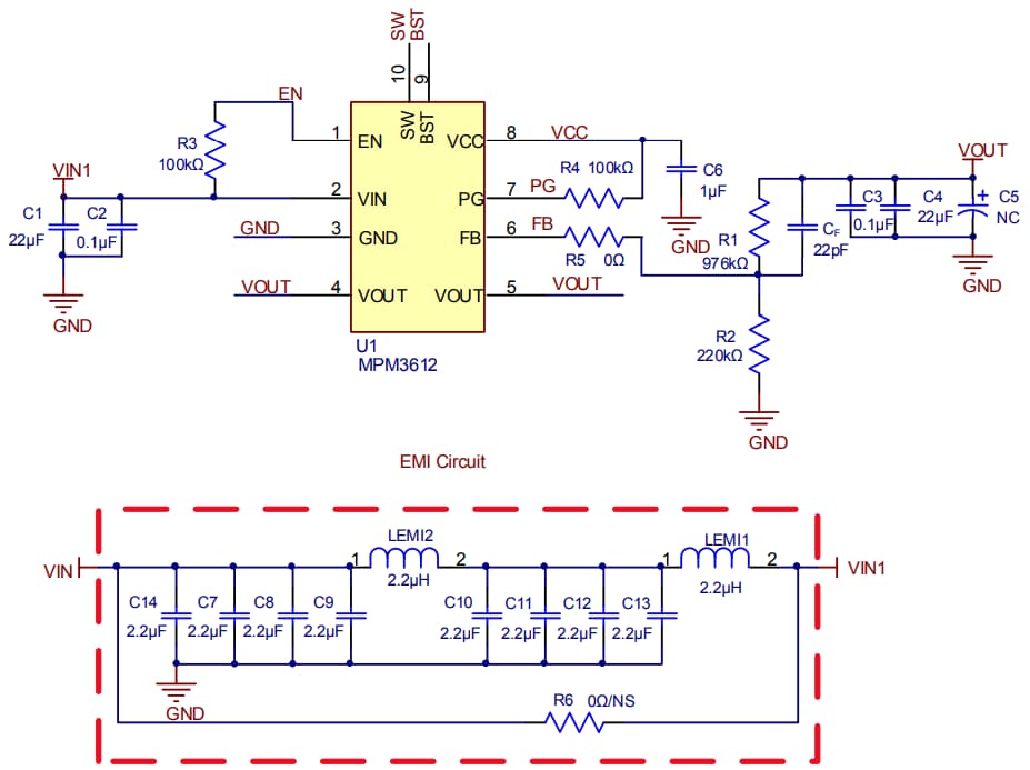 EVM3612-LQ-00A Evaluation Board - MPS | Mouser