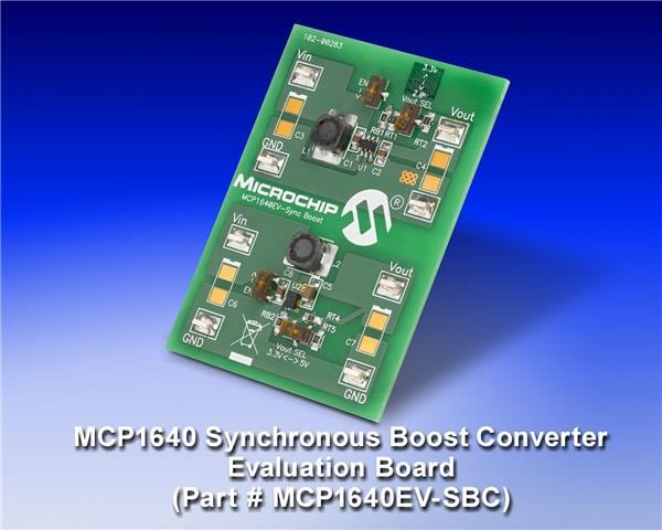 MCP1640EV-SBC Microchip Technology | Mouser Europe